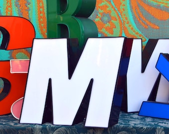 Vintage sign letter | Etsy