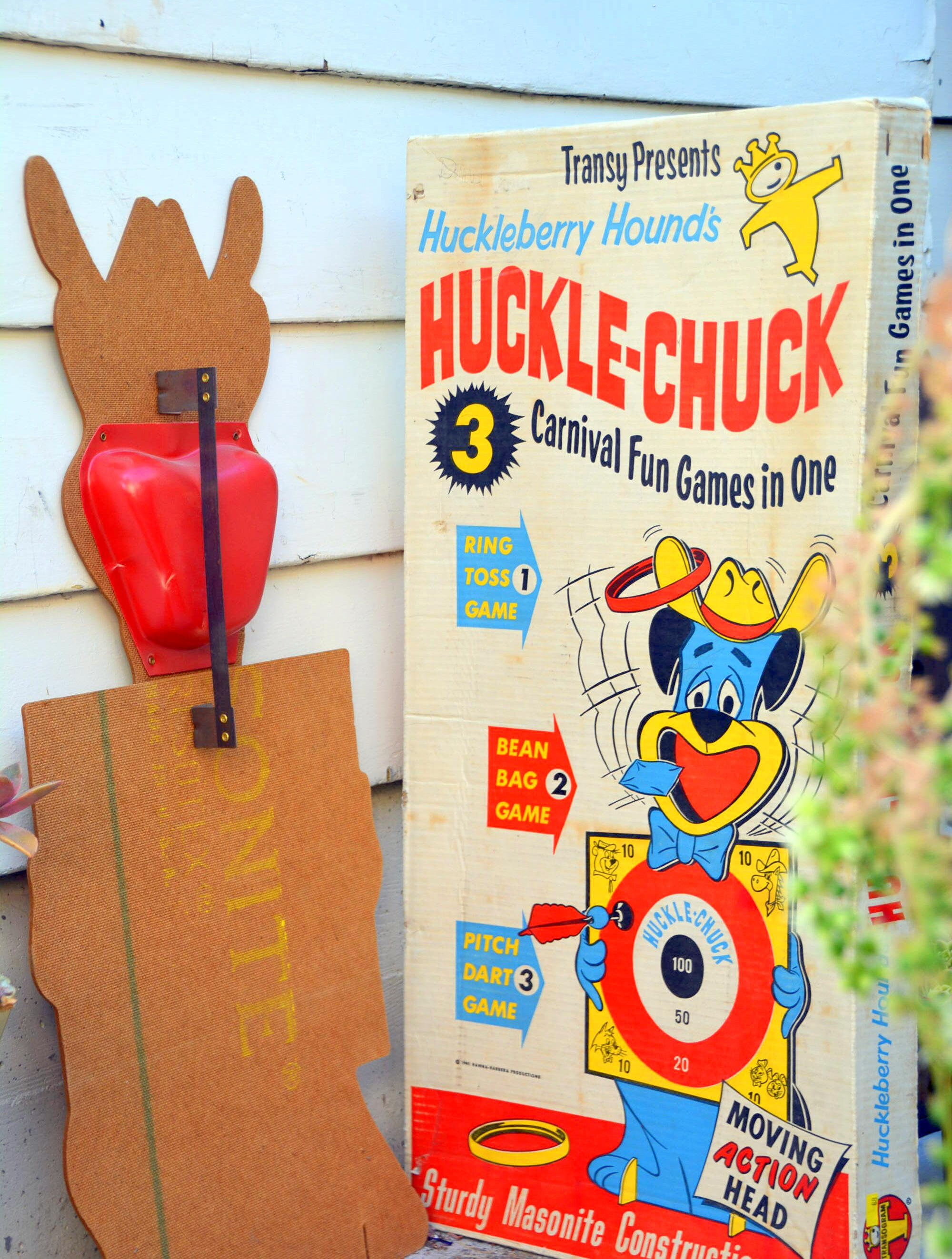 RARE Vintage Huckleberry Hound 3-in-1 Carnival Games | Etsy