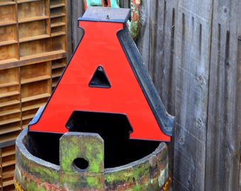 Vintage sign letter | Etsy