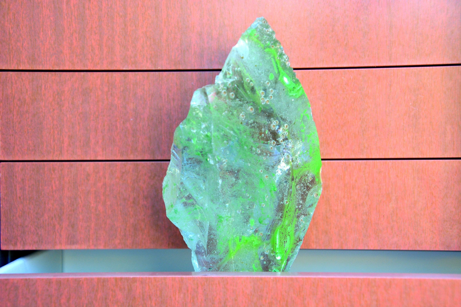 Green Slag Cullet Glass Chunk: Lovely 2lb 10oz Swirly | Etsy