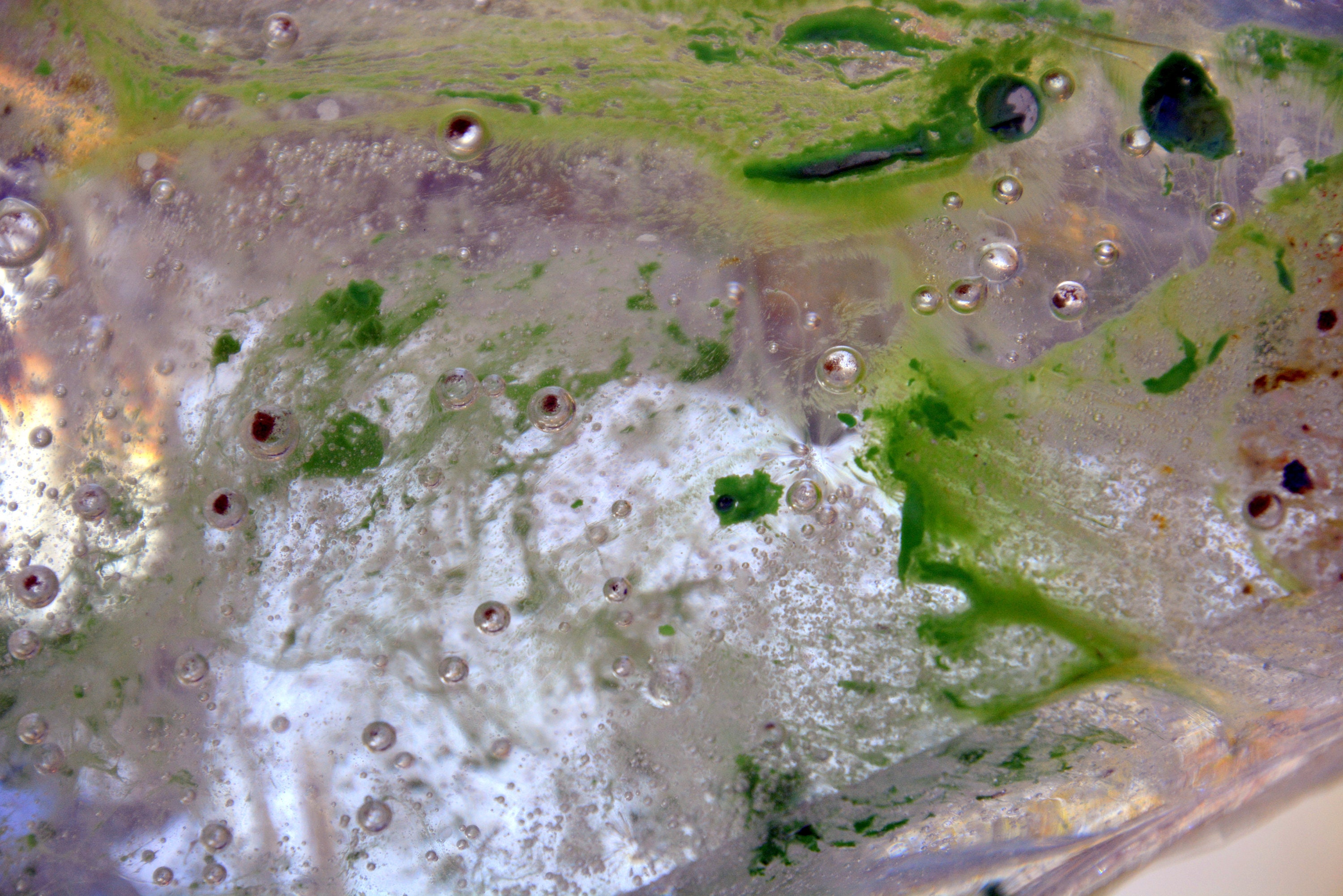 Green Slag Cullet Glass Chunk: Lovely 2lb 10oz Swirly | Etsy