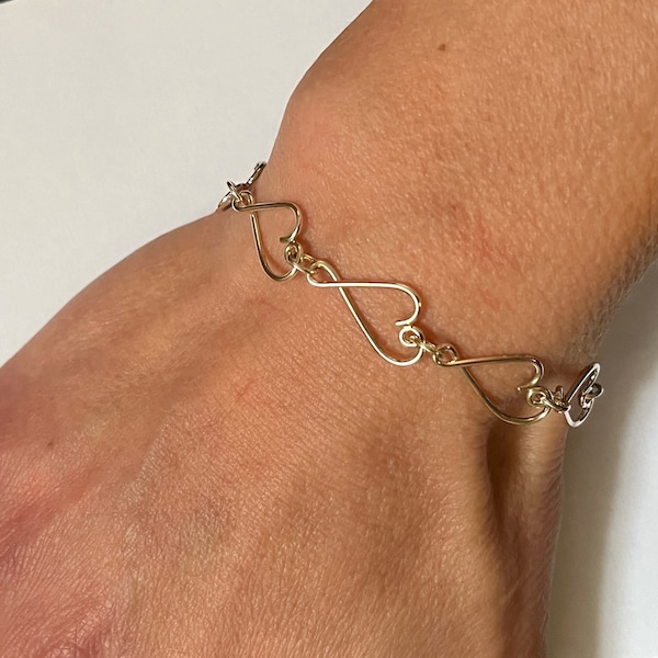 Silver Love Bracelet - Etsy