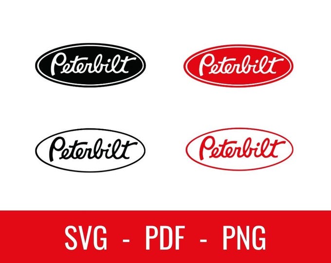 Peterbilt Svg, Peterbilt Dxf, Peterbilt Png, Peterbilt Cut File ...