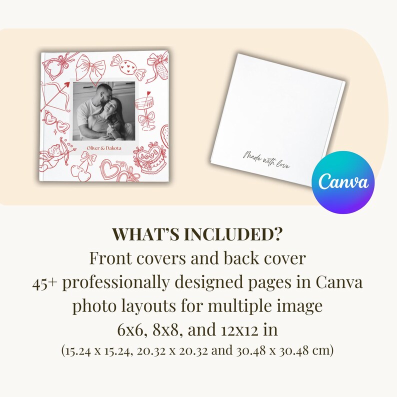 Photo Book Template | Canva Magazine Style Album (digital Download) - Etsy
