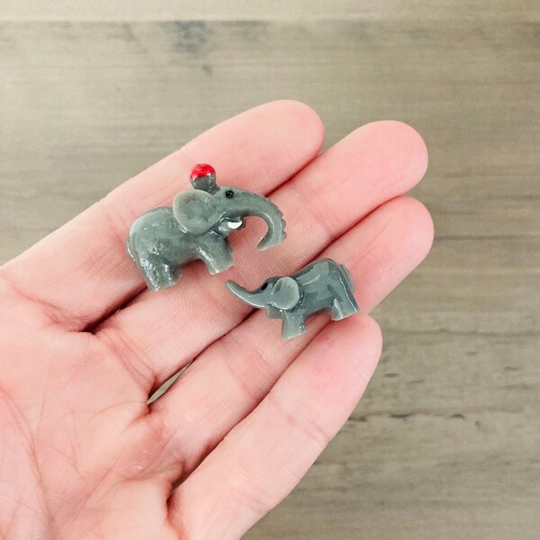 Miniature Elephant - Etsy