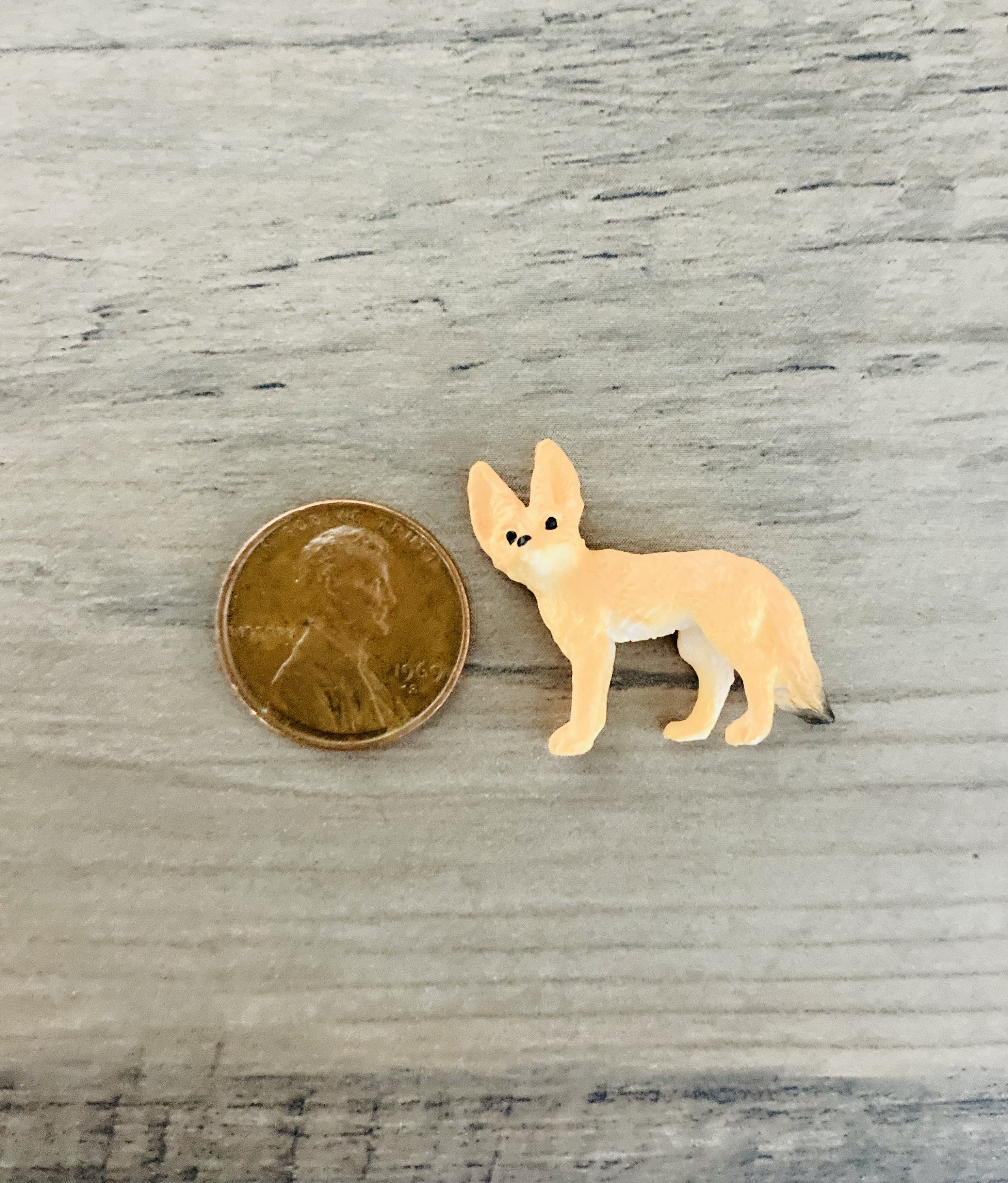 Miniature Orange Fox / Forest Creature Animal Dog Micro Mini Fox ...