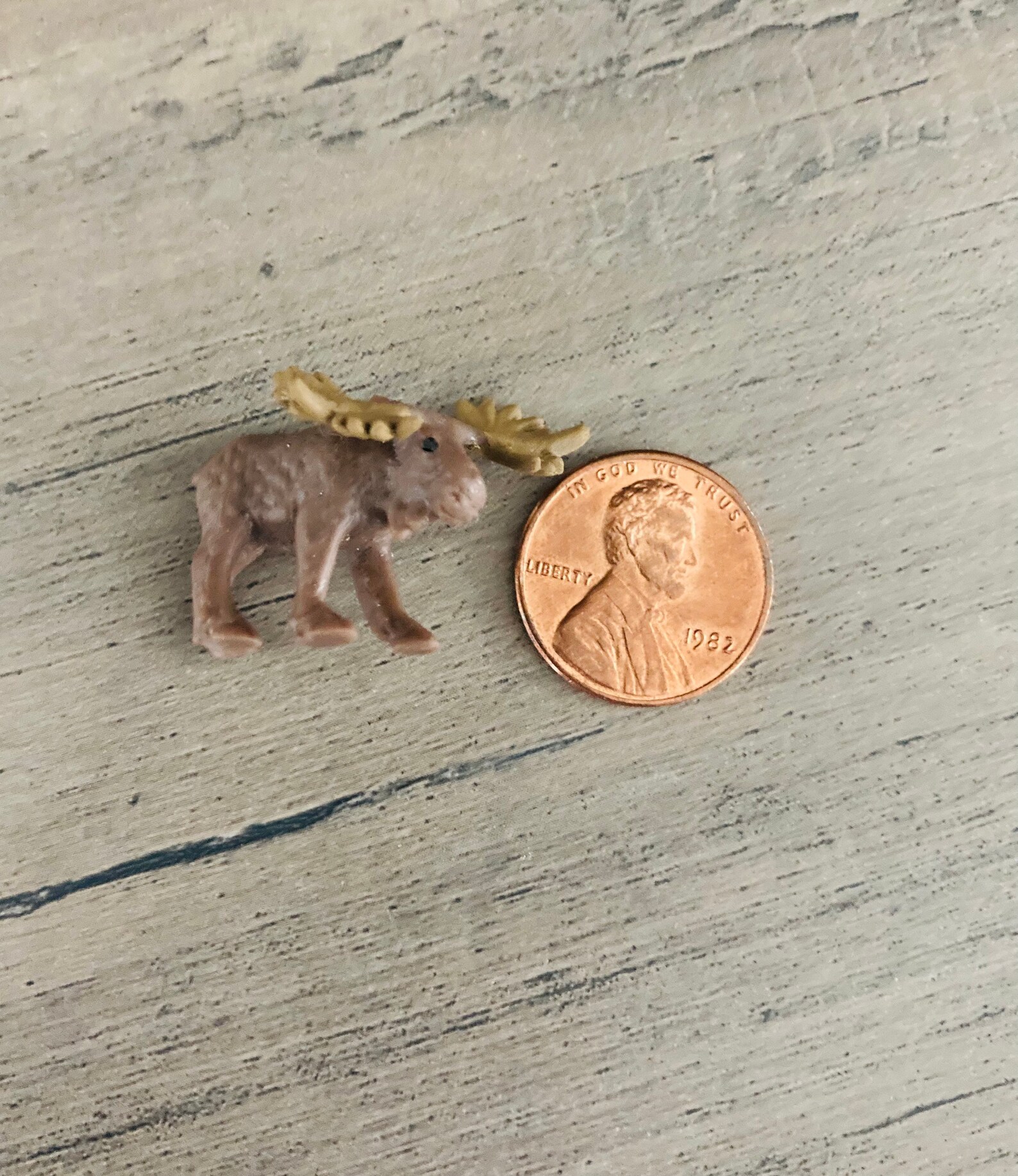 Miniature Mountain Moose / Micro Mini Forest Animal Crafting - Etsy