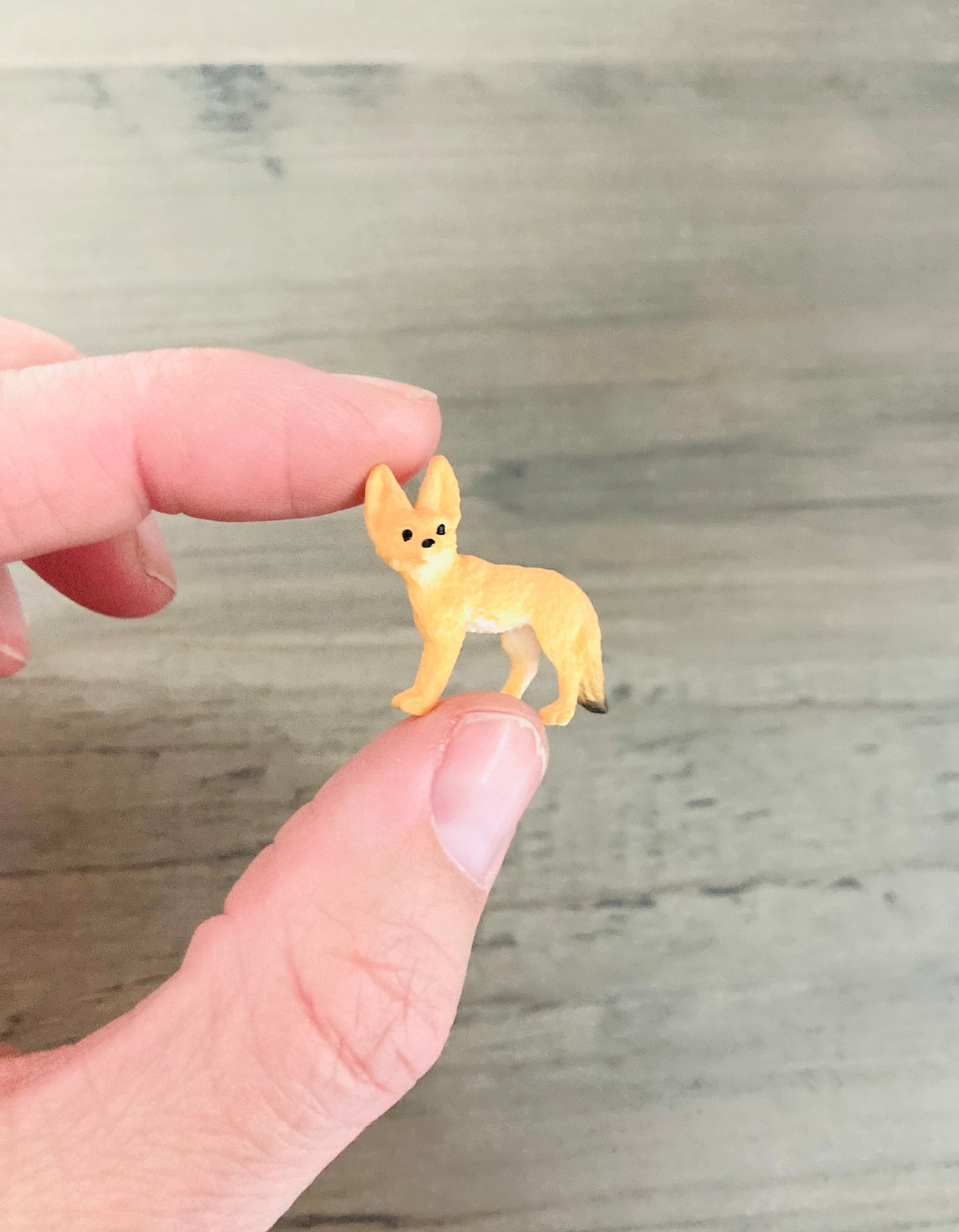 Miniature Orange Fox / Forest Creature Animal Dog Micro Mini Fox ...