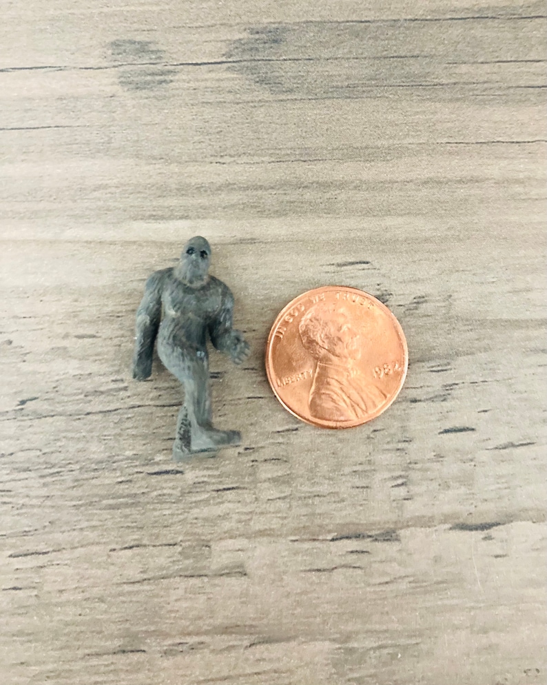 Miniature Sasquatch Big Foot / Micro Mini Forest Creature Terrarium ...