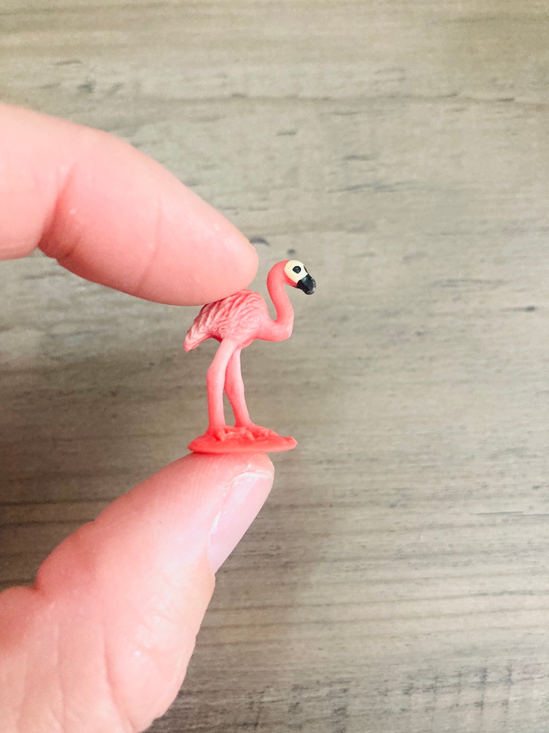 Miniature Pink Flamingo / Micro Mini Tropical Bird of Paradise Fairy ...