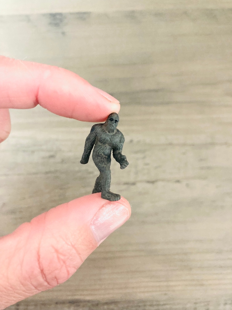 Miniature Sasquatch Big Foot / Micro Mini Forest Creature Terrarium ...