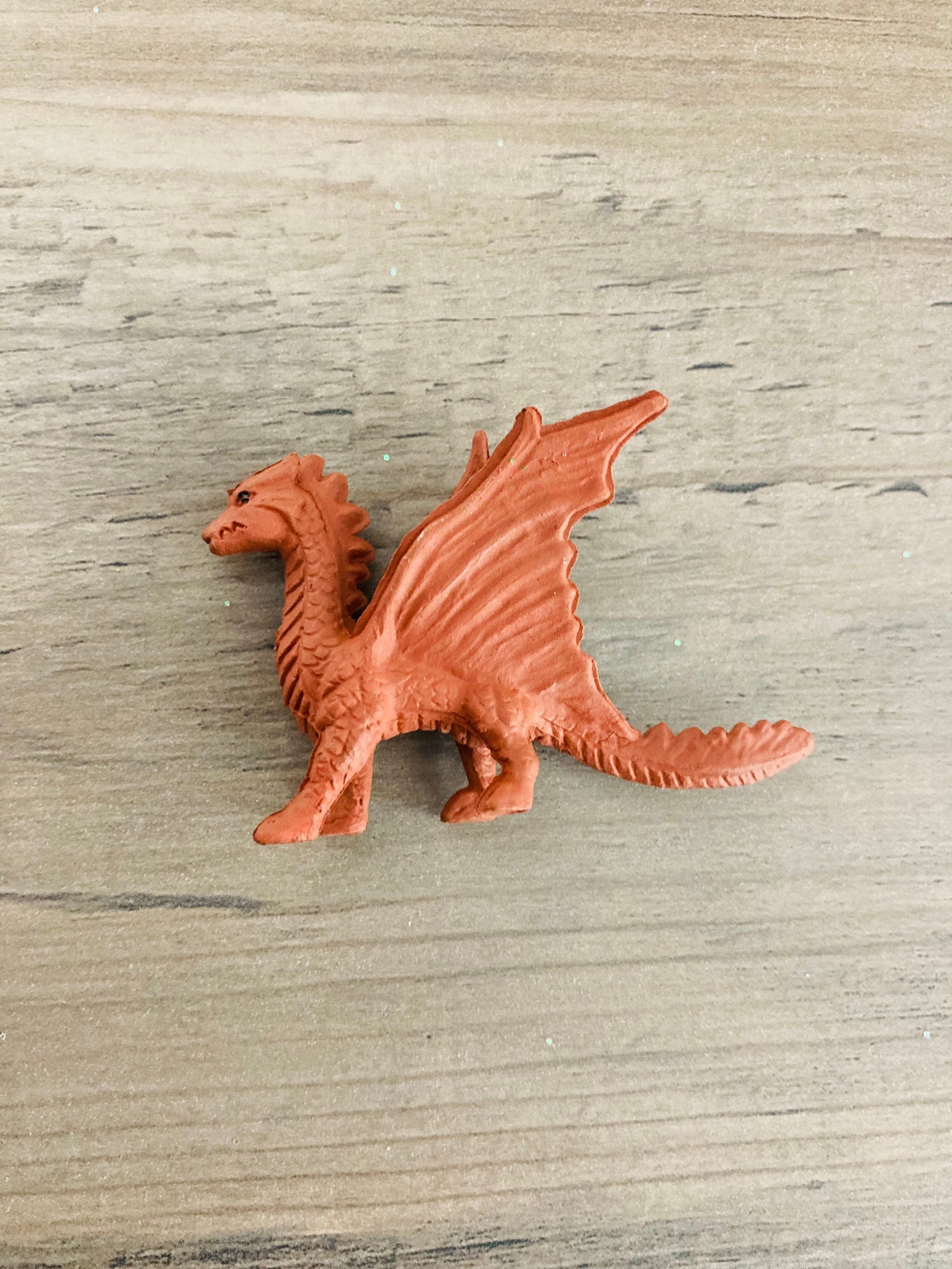 Miniature Mediaevil Dragon / Rubbery Flexible Dragons Micro Mini ...