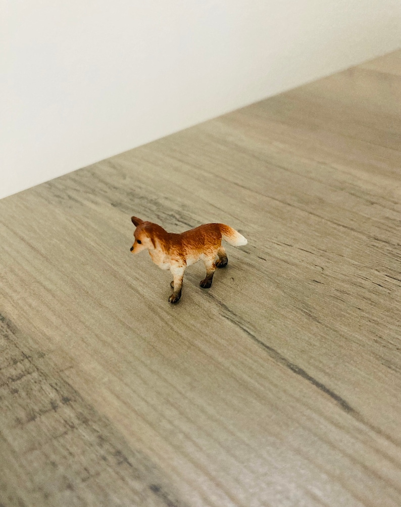 Miniature Red Fox Crafting Diorama Terrarium Forest Miniature - Etsy