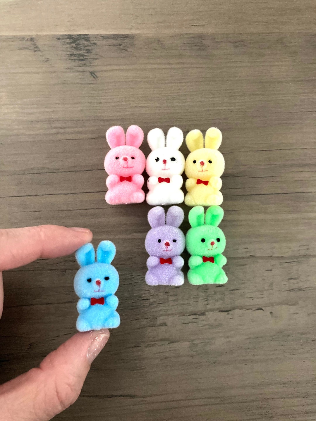Miniature Colorful Bunny / “choose a Color” Soft Rabbit Micro Mini ...