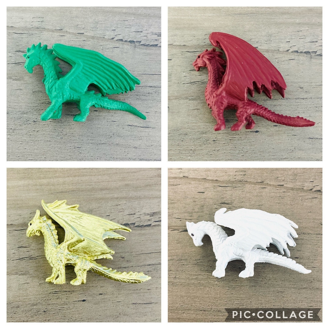 Miniature Dragons / Medieval Gaming Dungeons Mini Dragons Fantasy ...