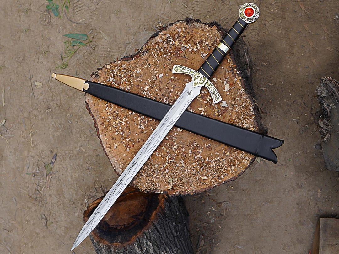 Custom Hand Forged Stainless Steel GOLDRYN SWORD Throne of Glass Athril ...