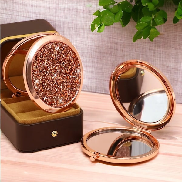Bling Compact Mirror - Etsy