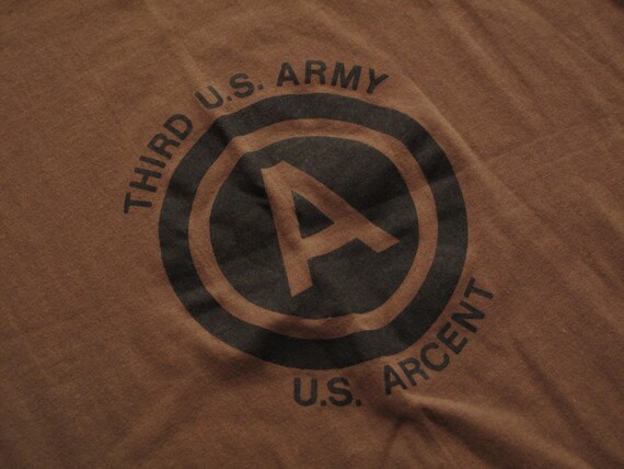 vintage third army ARCENT t shirt - Gem