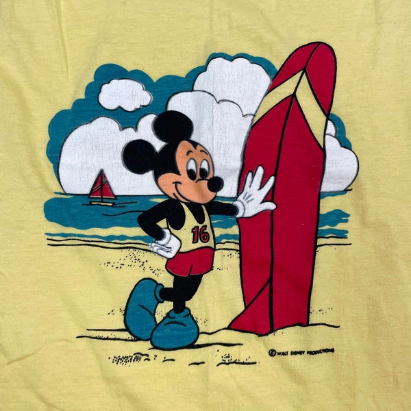 Surfing Mickey Mouse - Etsy