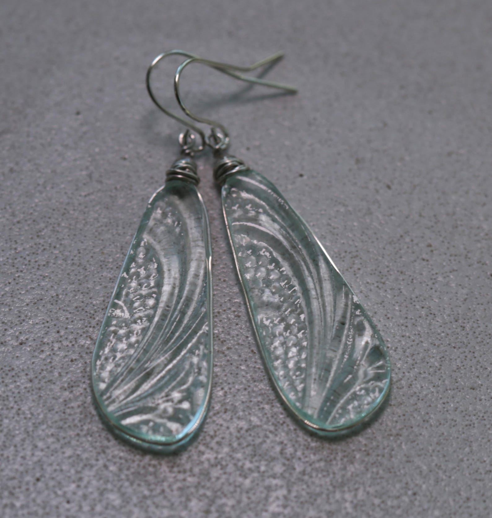 Church Window Pressed Glass Earrings Jewelry 1900s - Etsy
