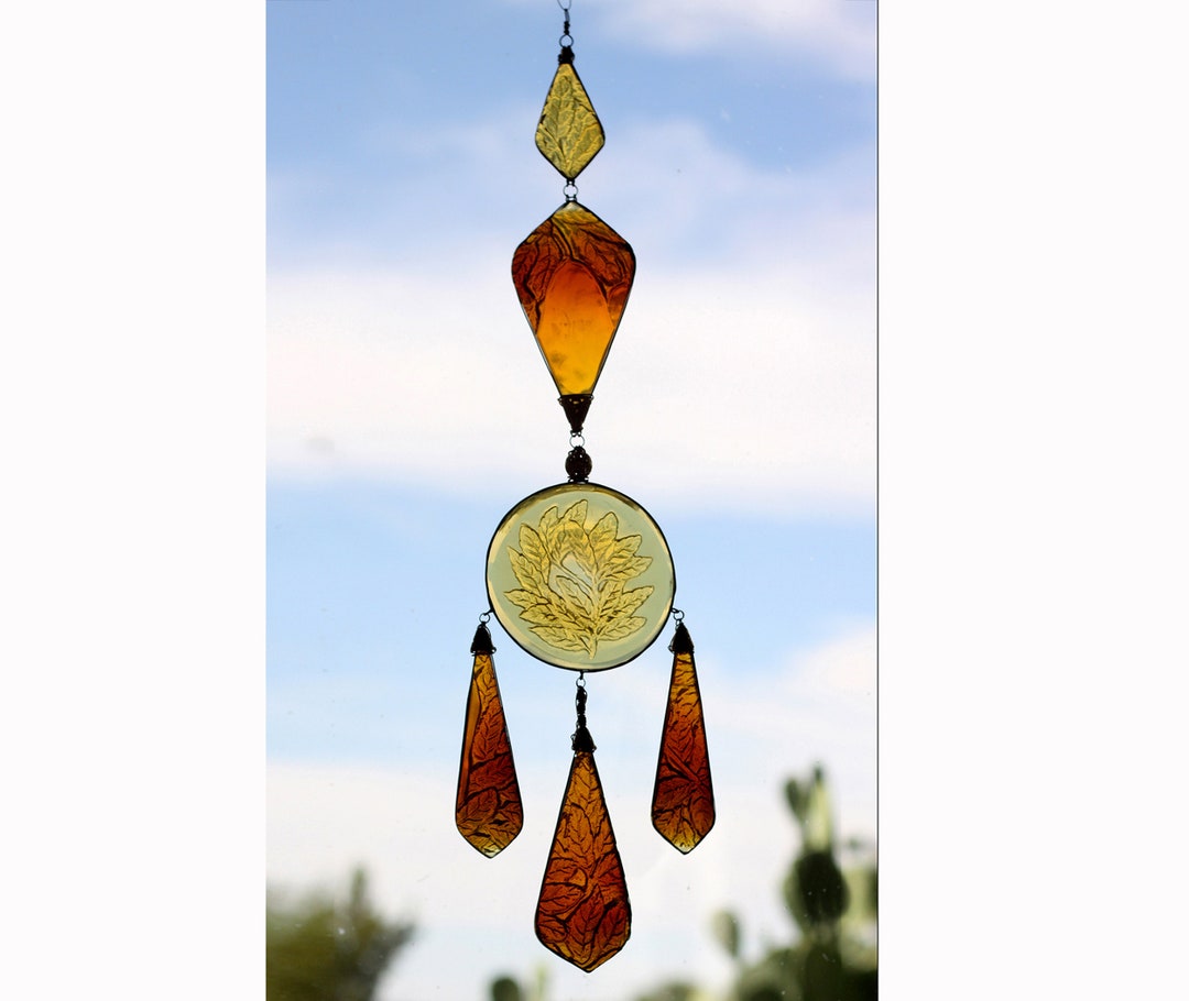 Window Jewel Honey Avocado Sweet Pears Glass - Etsy