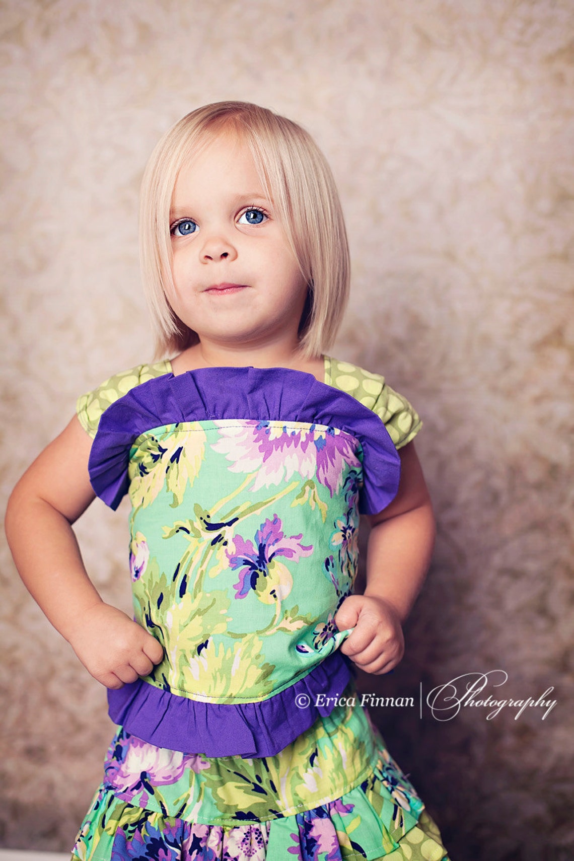 Child's Every Day Princess Ruffle Corset Top Babies Girls SEWING ...