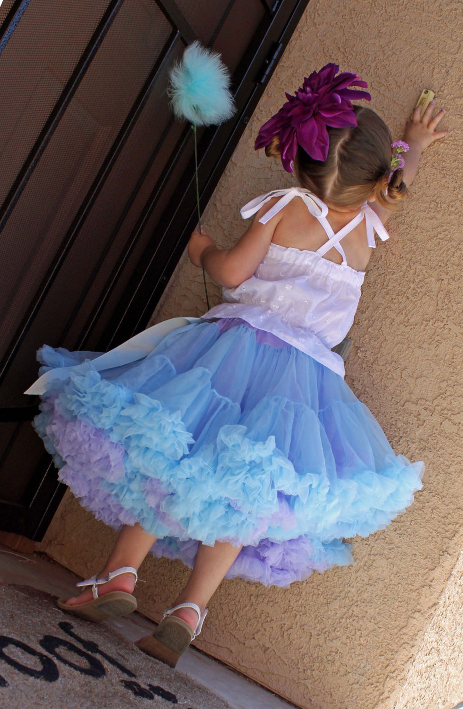 Kid's Bubble Ruffle Shirt Girl's Clothing Sewing PDF - Etsy
