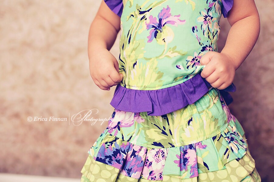 Child's Every Day Princess Ruffle Corset Top Babies Girls | Etsy UK