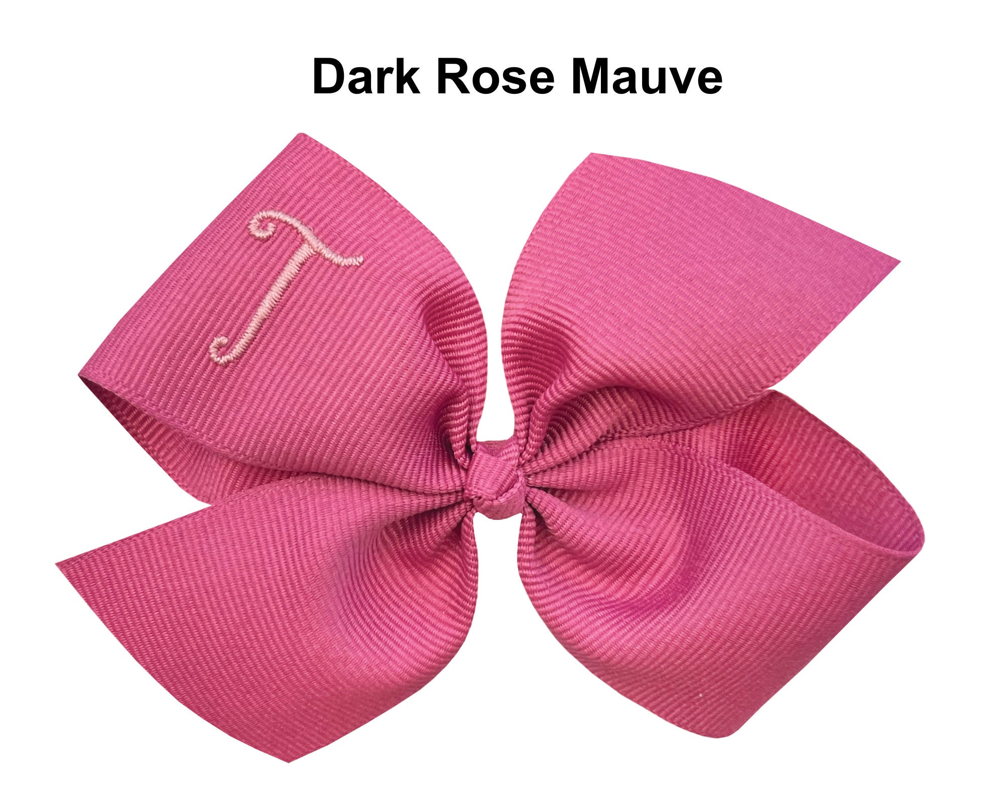 Personalized Monogram Bows - Etsy