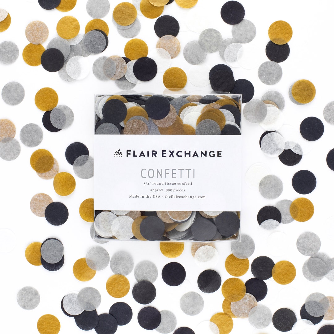 Confetti Cannon Handcut Confetti Confetti Toss Metallic Confetti ...