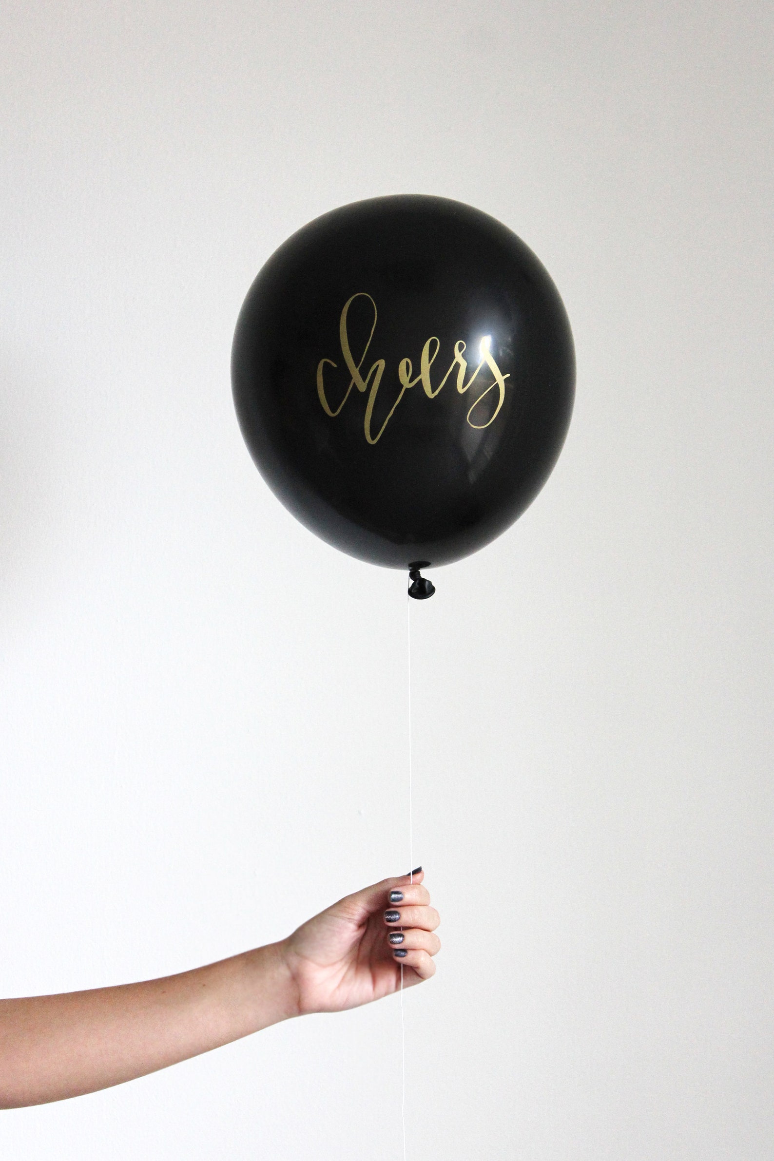Black cheers Calligraphy Latex Boutique Printed - Etsy