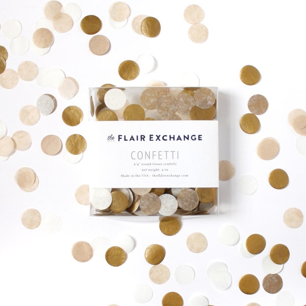 Circle Confetti - Etsy