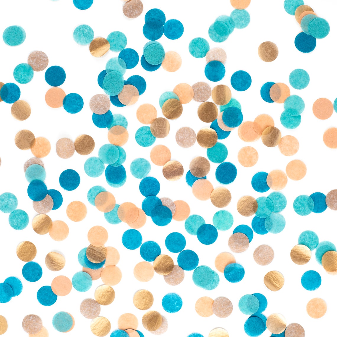Bulk Pack Confetti - Pueblo: Teal, Colonial Blue, Salmon, Metallic ...