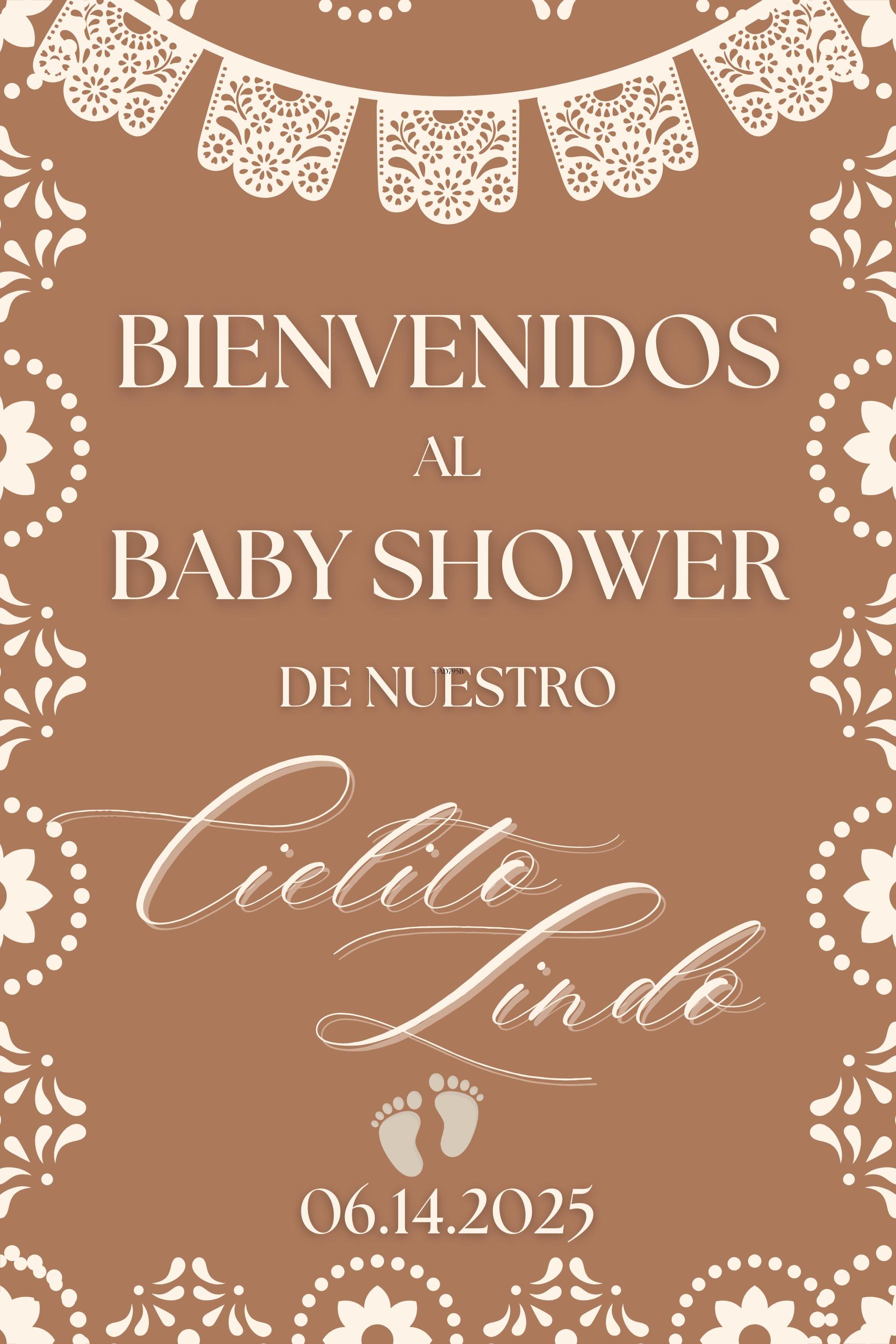 Cielito Lindo Welcome Sign 20x30 Template En Espanol, Edit En Canva ...