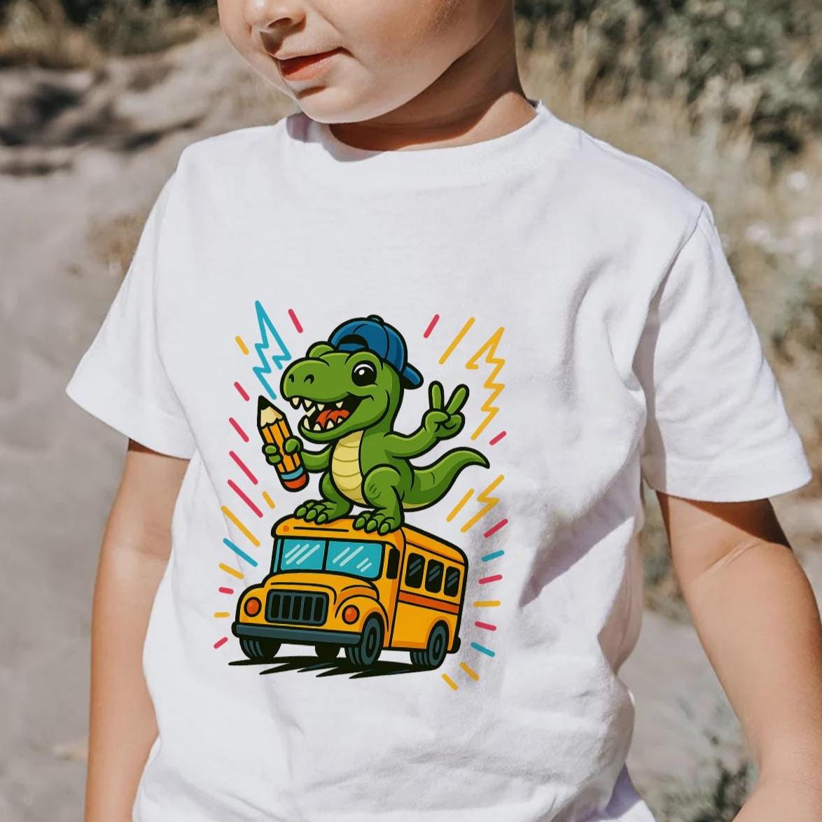 First Day of School, T-rex for Boy, Kindergarten T-rex, Back to School ...