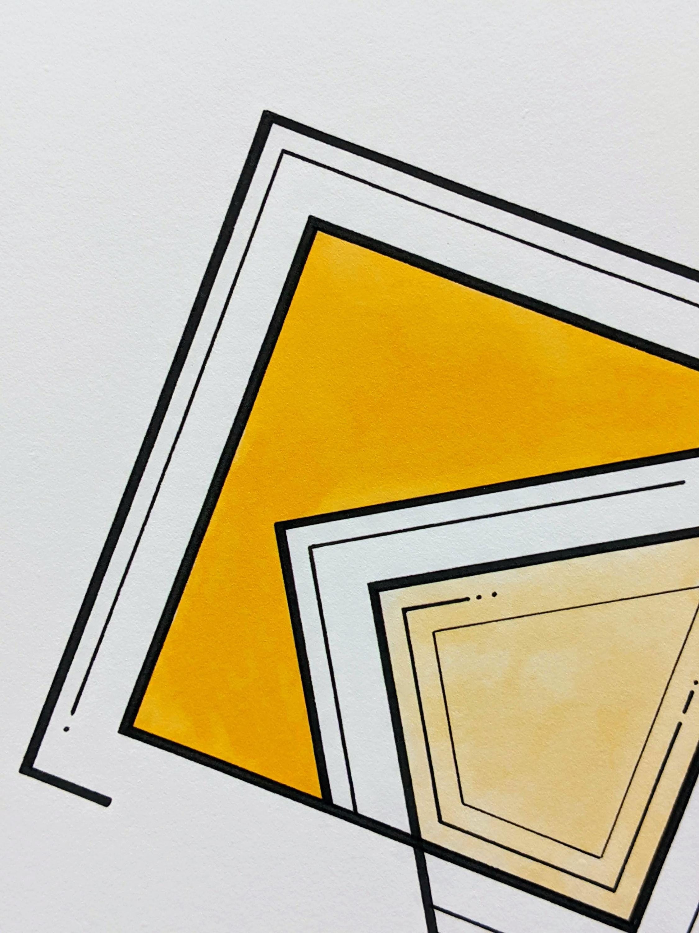 PRINT Limited Edition | "yellow Diamond Reflection" | 8x10in - Etsy