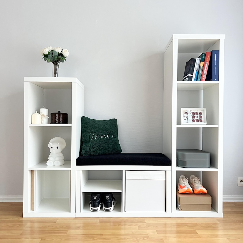 IKEA Kallax Bench Cushion | Bouclé Seat Pad | Custom Window Seat Cover ...