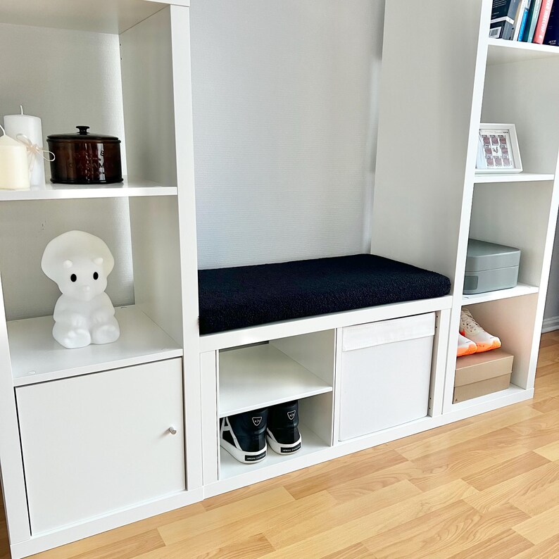 IKEA Kallax Bench Cushion | Bouclé Seat Pad | Custom Window Seat Cover ...