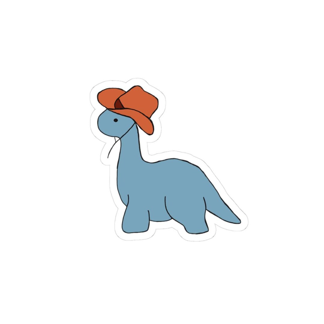 Cute Dinosaur Stickers, Fun Laptop Decals, Kids Room Decor, Gift for ...