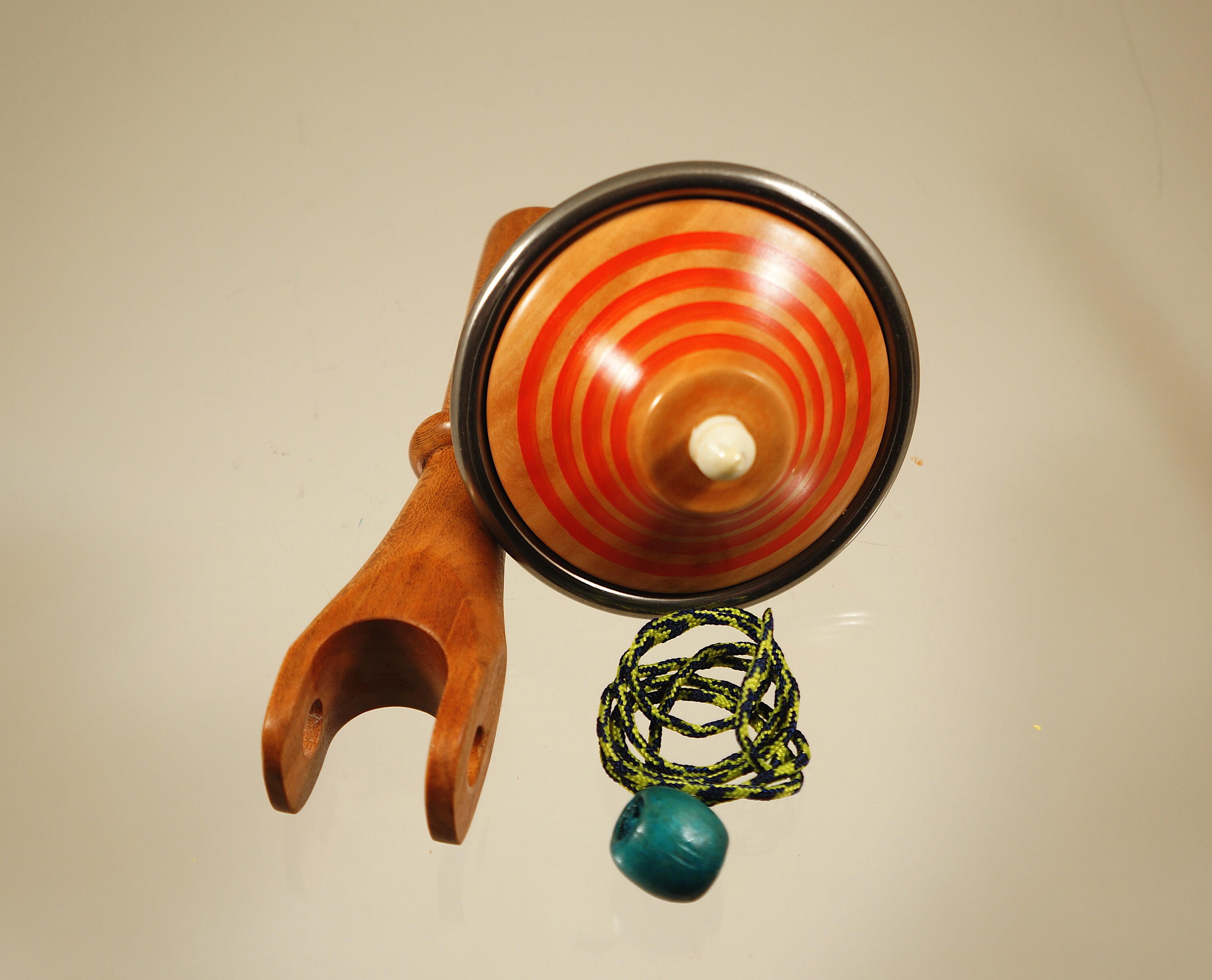 Toy Top. Wood Spinning Top With Handle. Handmade Heirloom Toy - Etsy