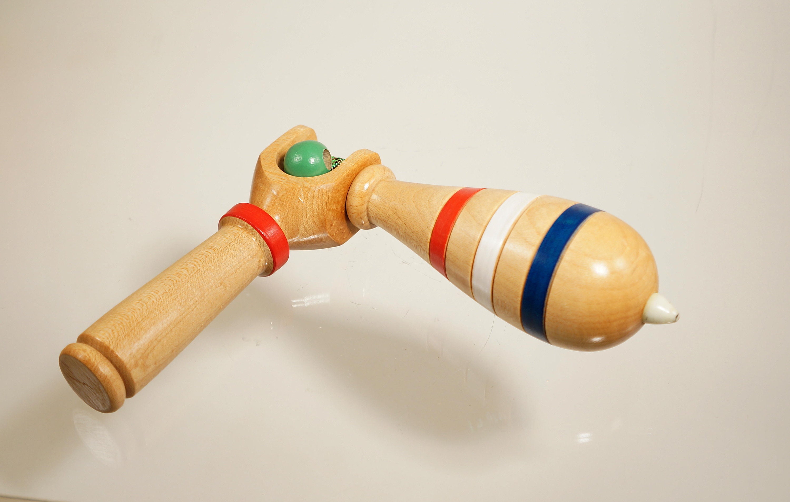 Toy Top . Wood Spinning Top With Handle. Handmade Heirloom Toy. - Etsy UK