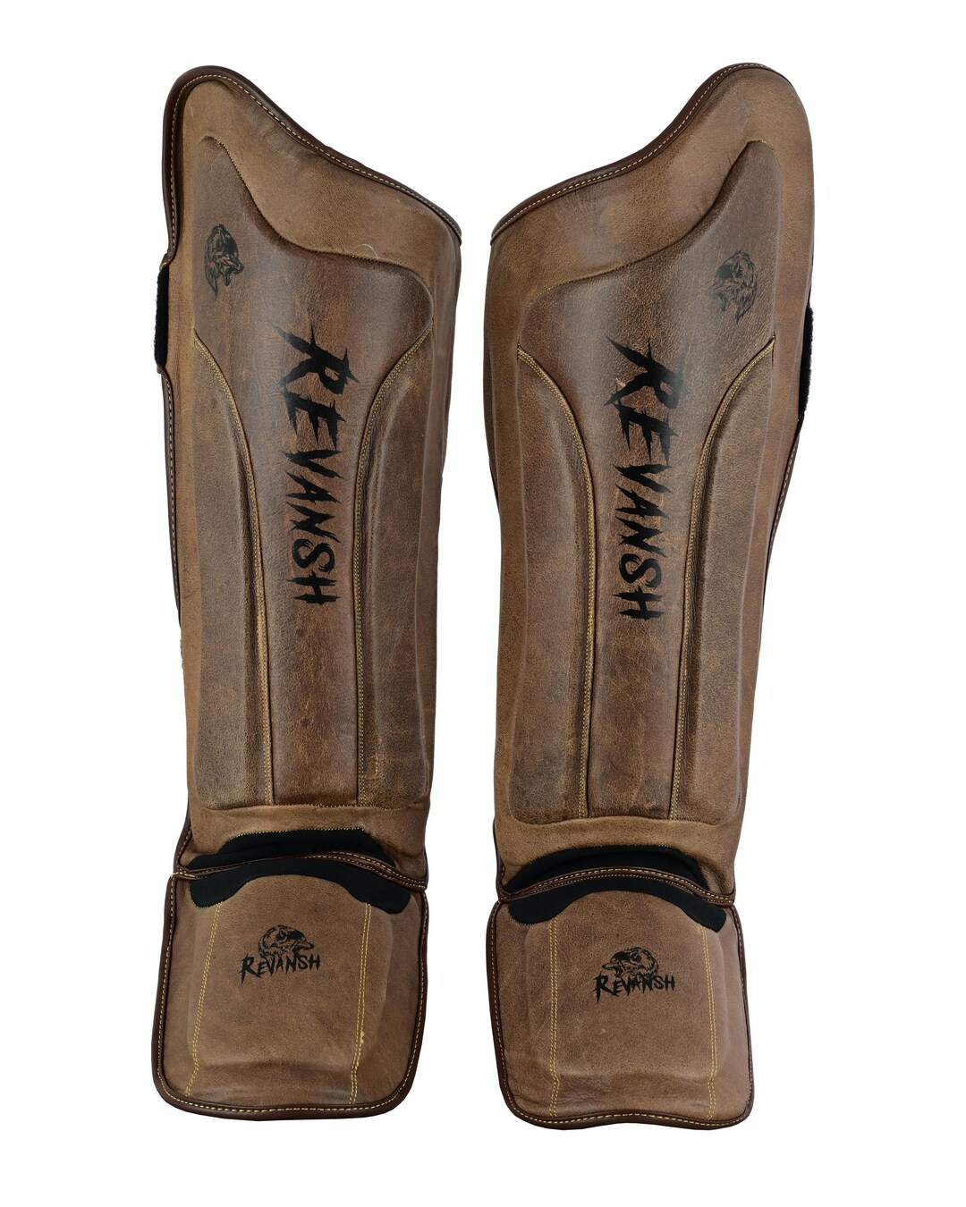 Brown Shin Guards – Protective Gear for Boxing, MMA, Kickboxing ...