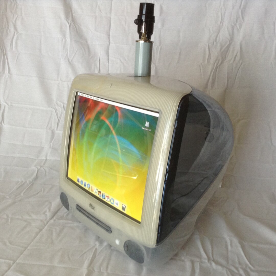Imac G3 Table Lamp and Party Light Gray With Multicolored - Etsy