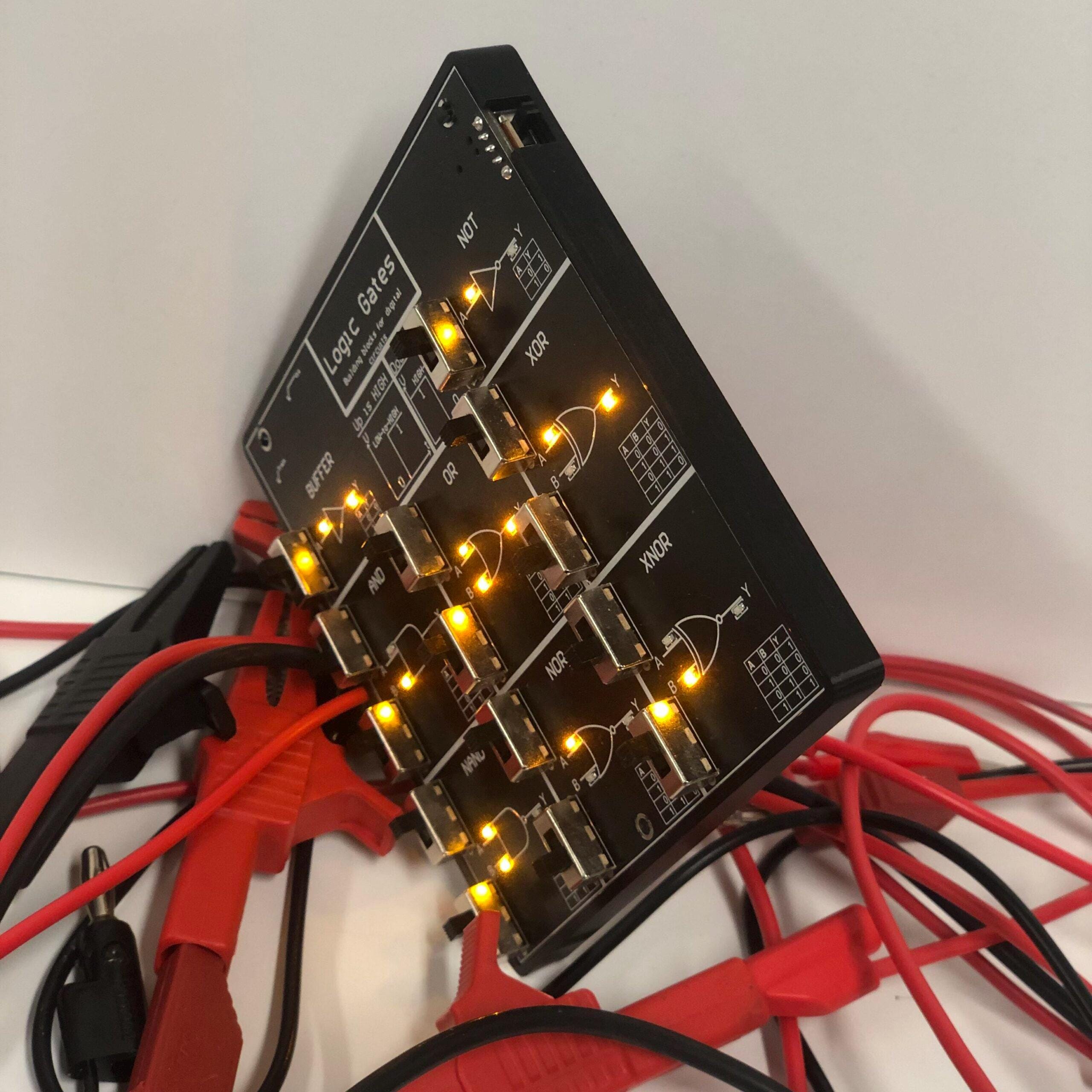 Logic Gates - Interactive Digital Electronics Learning Kit - Etsy