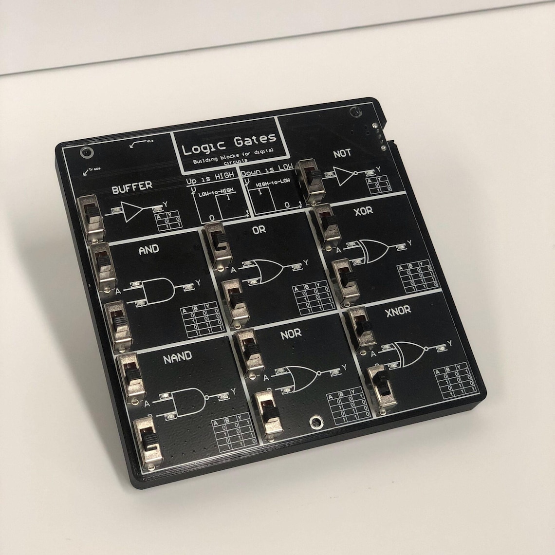 Logic Gates - Interactive Digital Electronics Learning Kit - Etsy