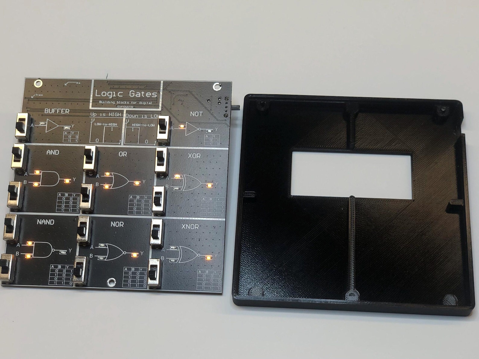 Logic Gates - Interactive Digital Electronics Learning Kit - Etsy