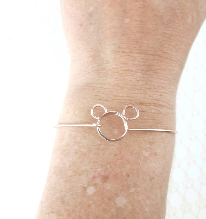 Mickey Mouse Bangle Disney Jewelry Gift Disney Gifts for - Etsy