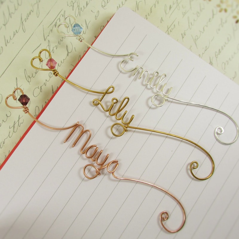 Wire Bookmarks - Etsy