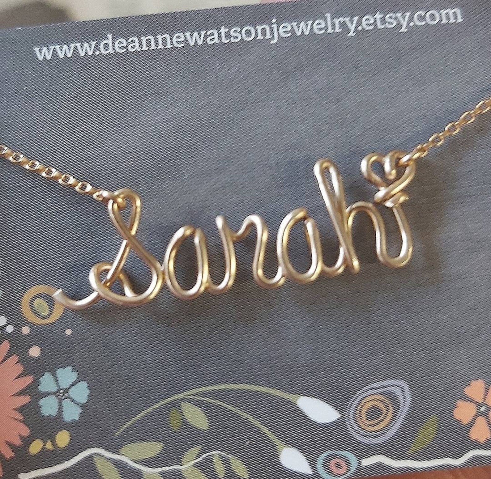 Wire Name Necklace Custom Necklaces for Women Teen Preteen - Etsy