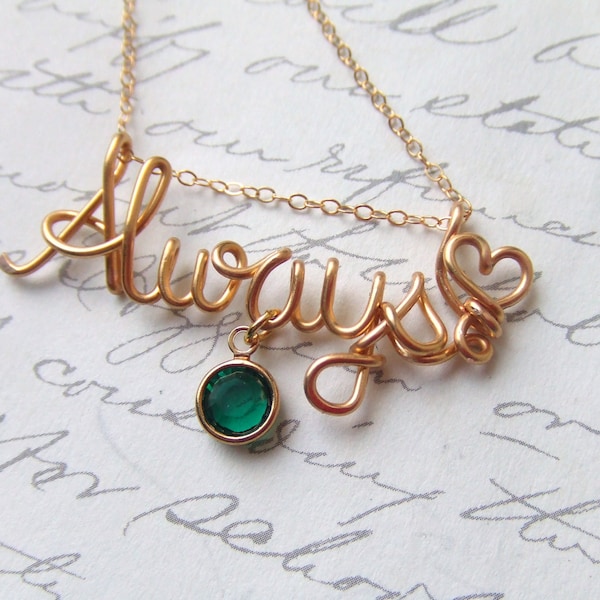 Always Necklace - Etsy